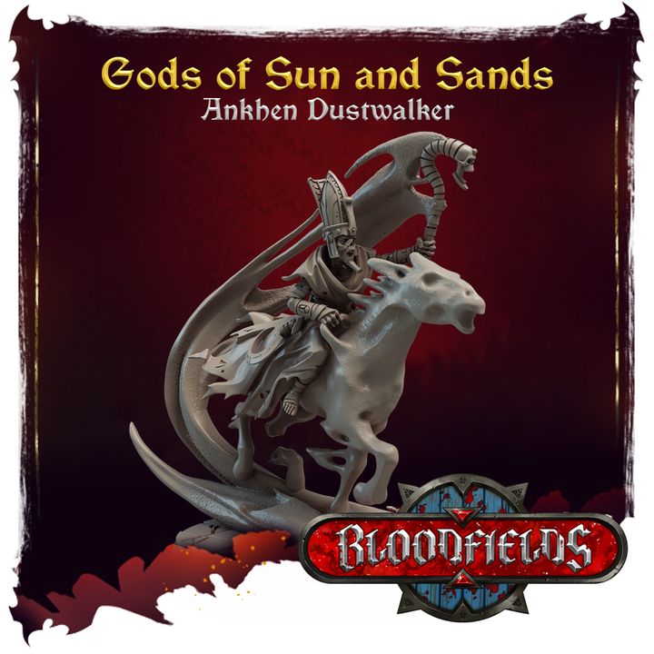 3D Printable Gods of Sun and Sands - Ankhen Dustwalker - Additional ...