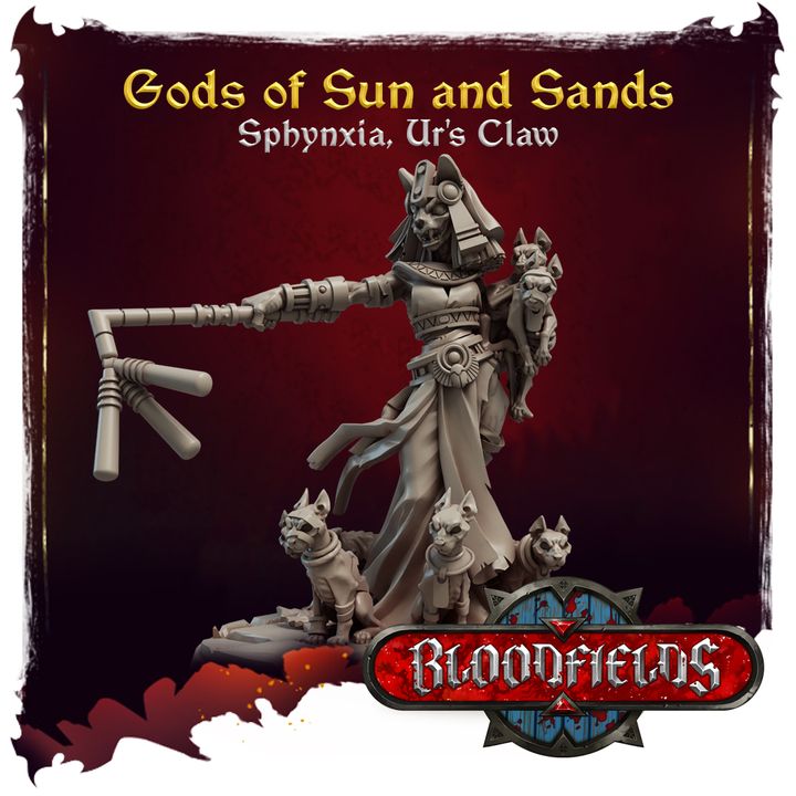3D Printable Gods of Sun and Sands - Sphynxia, Ur's Claw - Additional ...