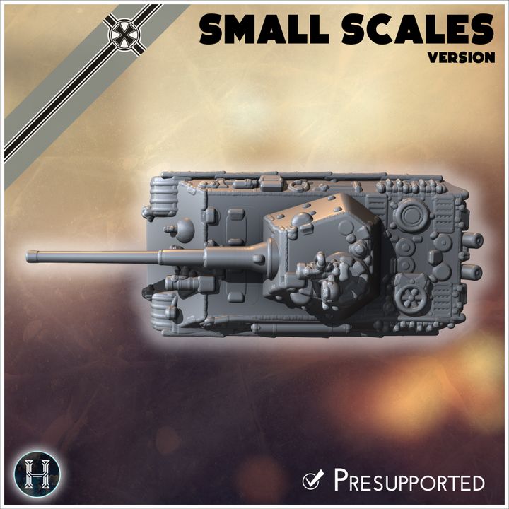 3D Printable Panzer V Panther II Ausf. M with UHU night vision (small ...