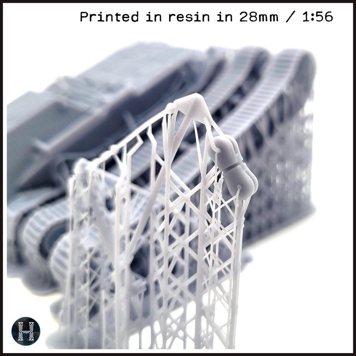 3D Printable Bergepanzer Tiger (P) armored recovery vehicle - Germany ...