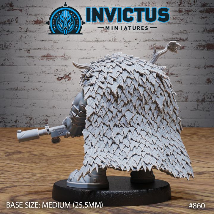 3D Printable Greensteel Squad Sniper / Space Orc Bandit / Galactic War ...