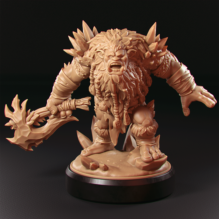 3D Printable The Ice Troll by Demon Door Minis