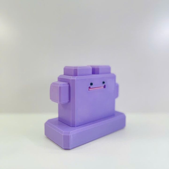 3D Printable Ditto Pokemon Multipart by CGCG3d