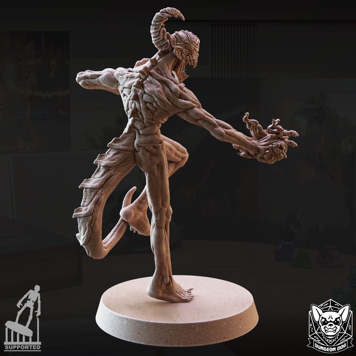 3D Printable Babau - B by Dungeon Dog