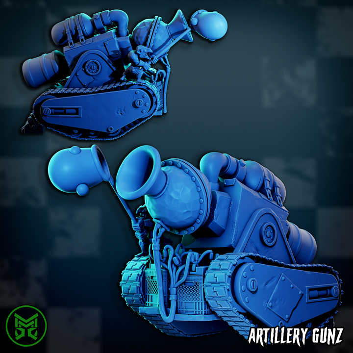 3D Printable Goblin Artillery Set 2 by Mekka Miniatures