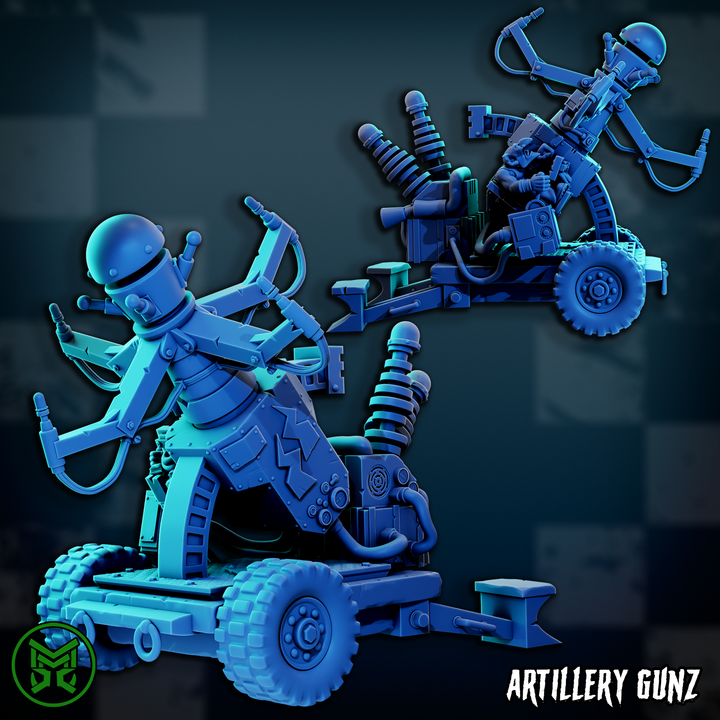3D Printable Goblin Artillery Set 2 by Mekka Miniatures