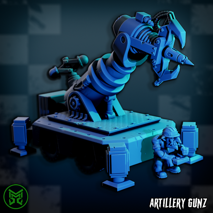3D Printable Goblin Artillery Set 2 by Mekka Miniatures