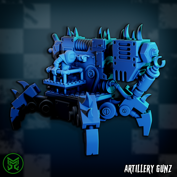 3D Printable Goblin Artillery Set 2 by Mekka Miniatures