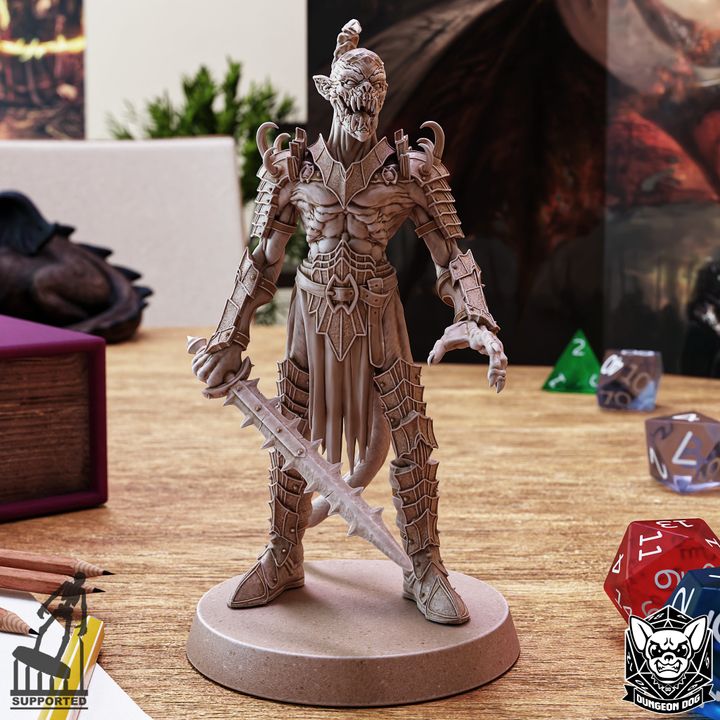 3D Printable Babau - D by Dungeon Dog