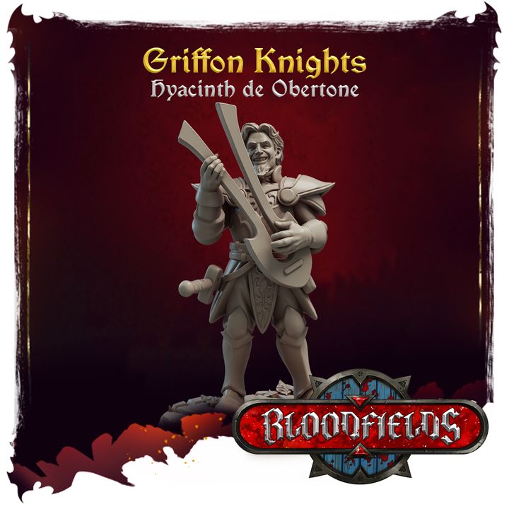 3D Printable Griffon Knights - Hyacinth de Obertone - Additional ...