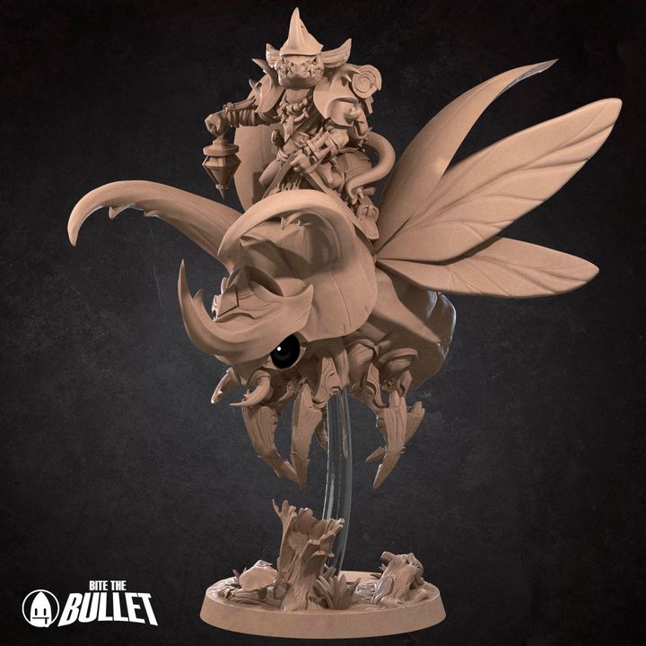 3D Printable Kobold Beetle Rider by Bite the Bullet