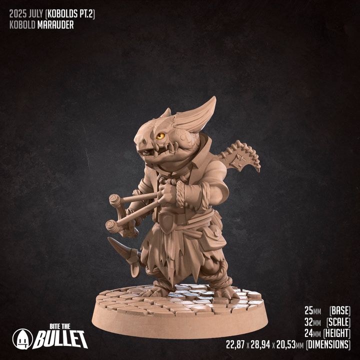 3D Printable Kobold Marauder by Bite the Bullet