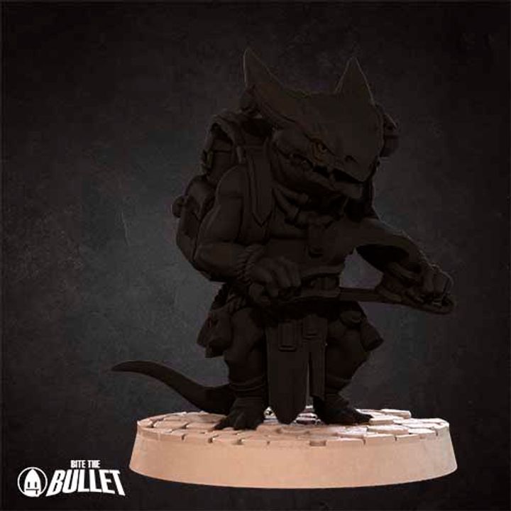 3D Printable Kobold Trapper by Bite the Bullet