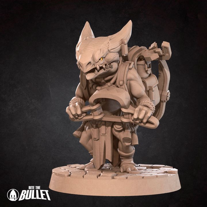 3D Printable Kobold Trapper by Bite the Bullet