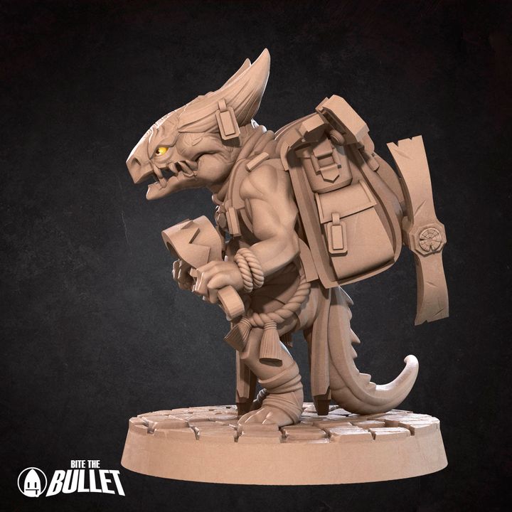 3D Printable Kobold Trapper by Bite the Bullet