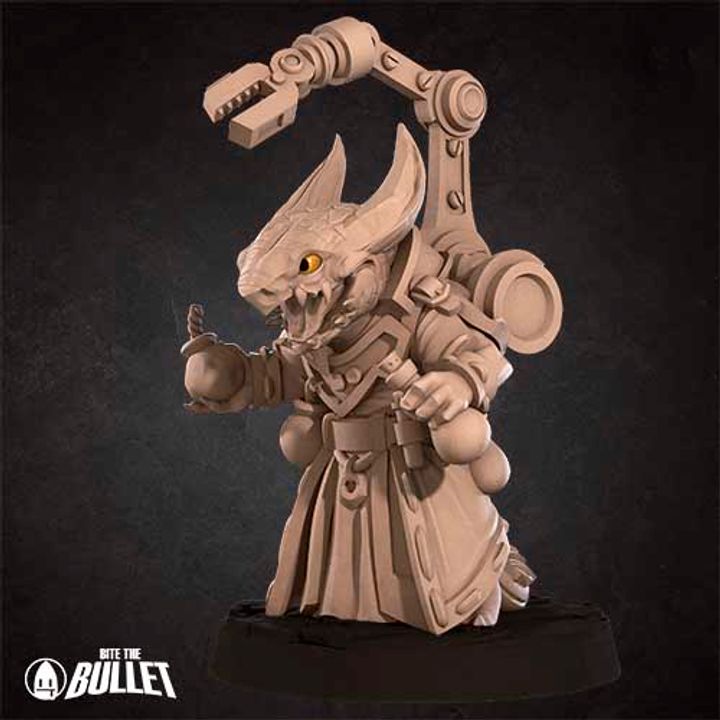 3D Printable Kobold Inventor (2 Versions) by Bite the Bullet