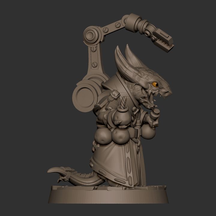 3D Printable Kobold Inventor (2 Versions) by Bite the Bullet