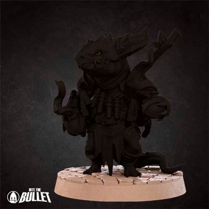 3D Printable Kobold Alchemist by Bite the Bullet