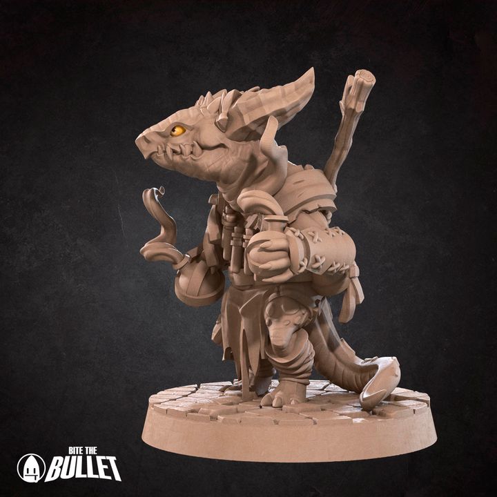 3D Printable Kobold Alchemist by Bite the Bullet