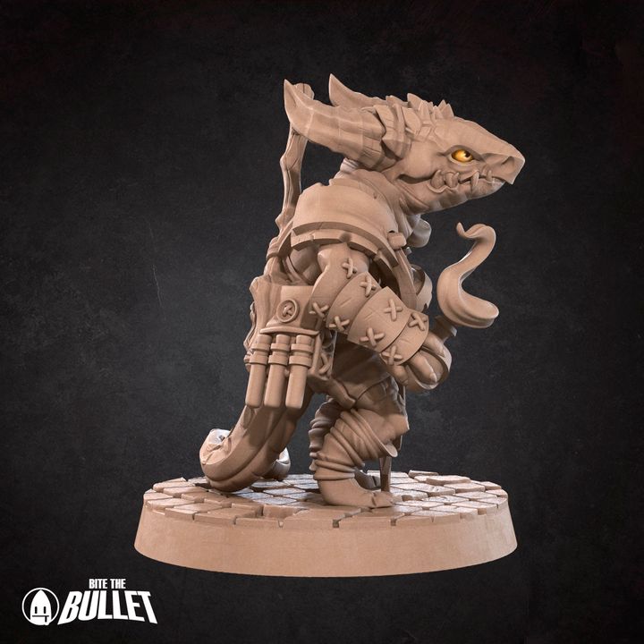 3D Printable Kobold Alchemist by Bite the Bullet