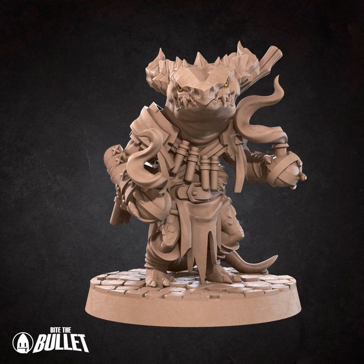 3D Printable Kobold Alchemist by Bite the Bullet