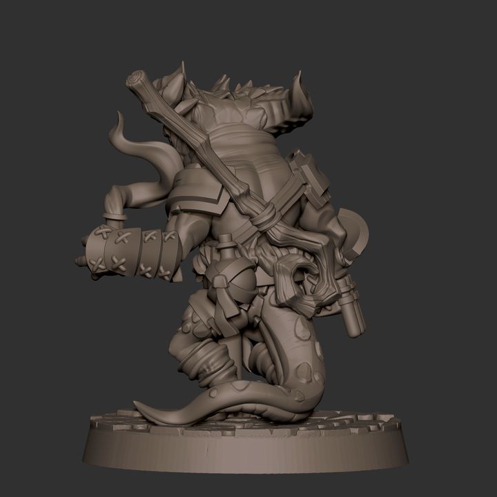 3D Printable Kobold Alchemist by Bite the Bullet
