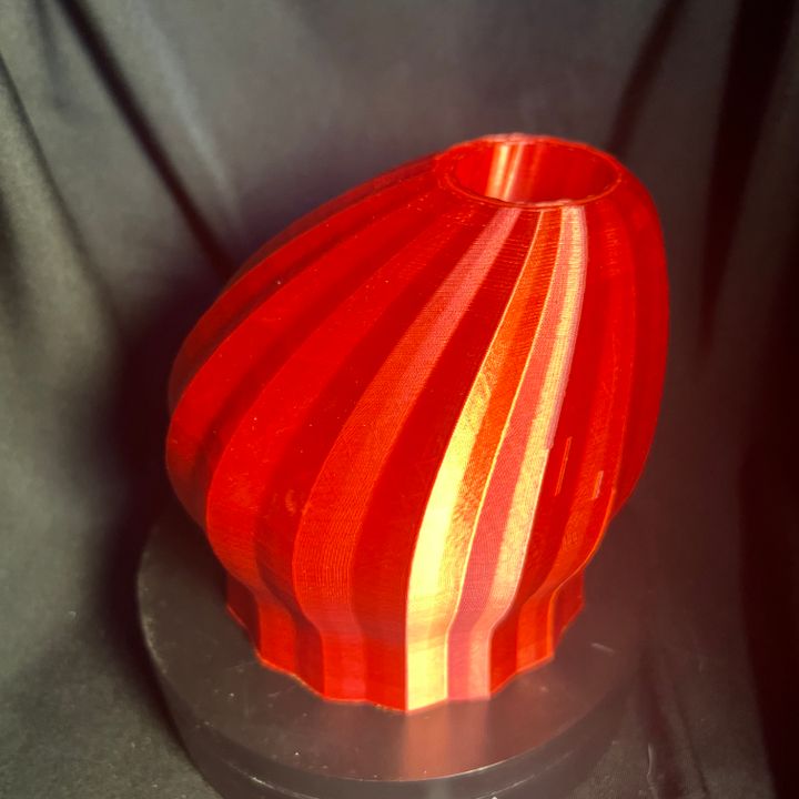 3D Printable Acorn Shaped Vase Digital File by Stanley