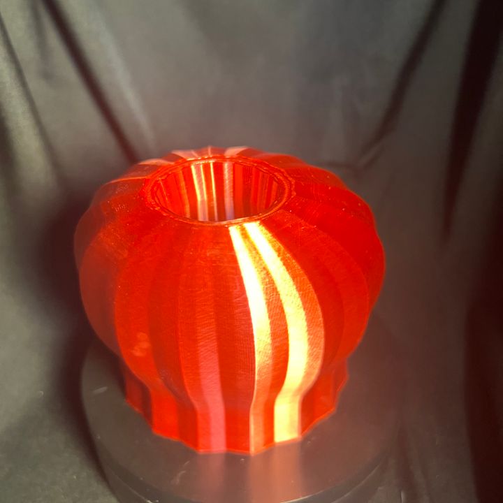 3D Printable Acorn Shaped Vase Digital File by Stanley