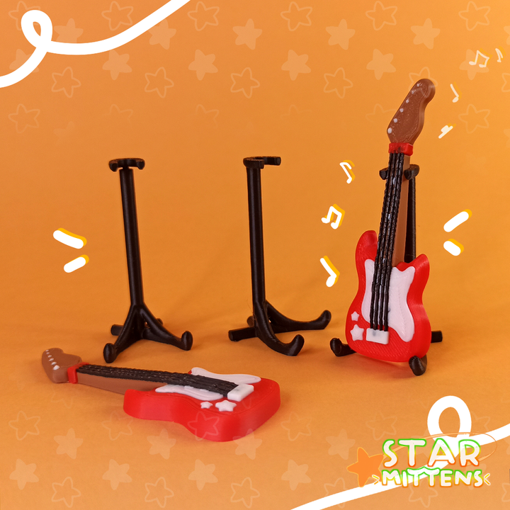 3D Printable Cute Flexi Rock Tiger by Star Mittens