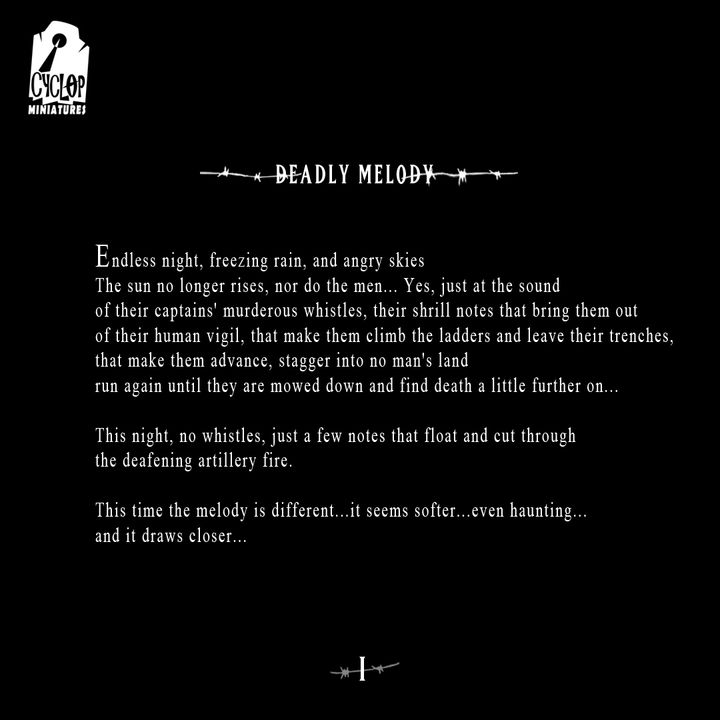 3D Printable THE PIPER (Pre-Supported) by Cyclop Miniatures