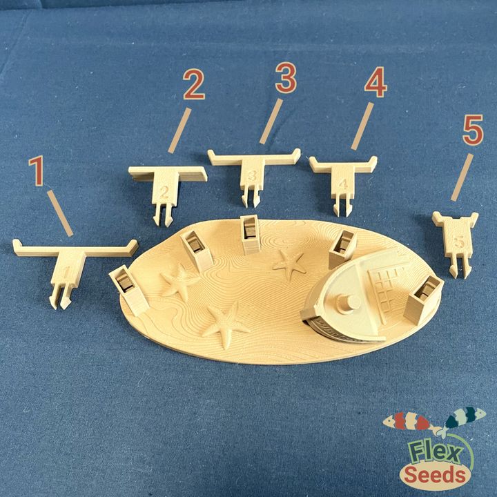 3D Printable Flexi Whale Shark Mark-Ⅱ (Print-in-place) by 3D Flexseeds