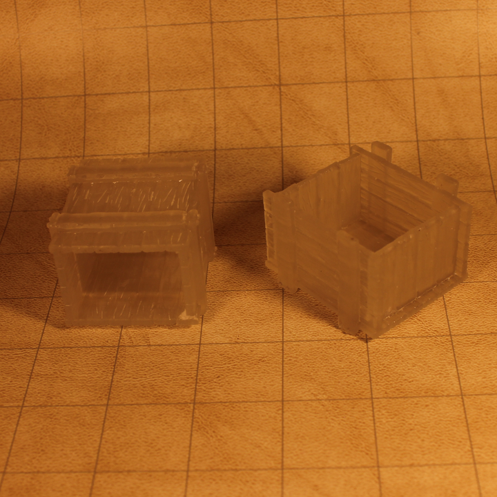 3D Printable Crates Pack Mini by Auto Generate