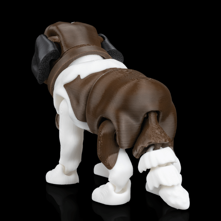 3D Printable Bernie, the St. Bernard by Stlflix