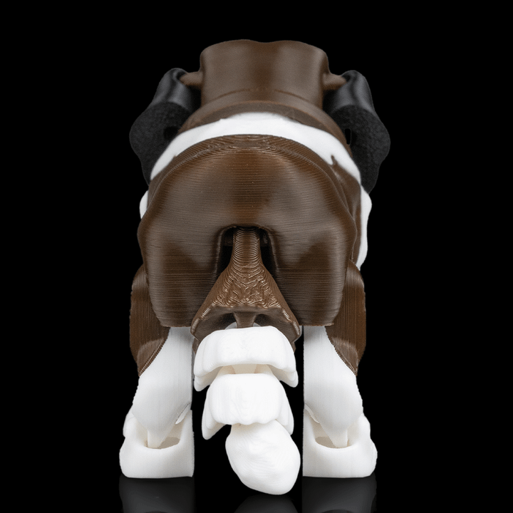3D Printable Bernie, the St. Bernard by Stlflix