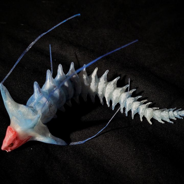 3D Printable Articulated River Prowler by MagniModels