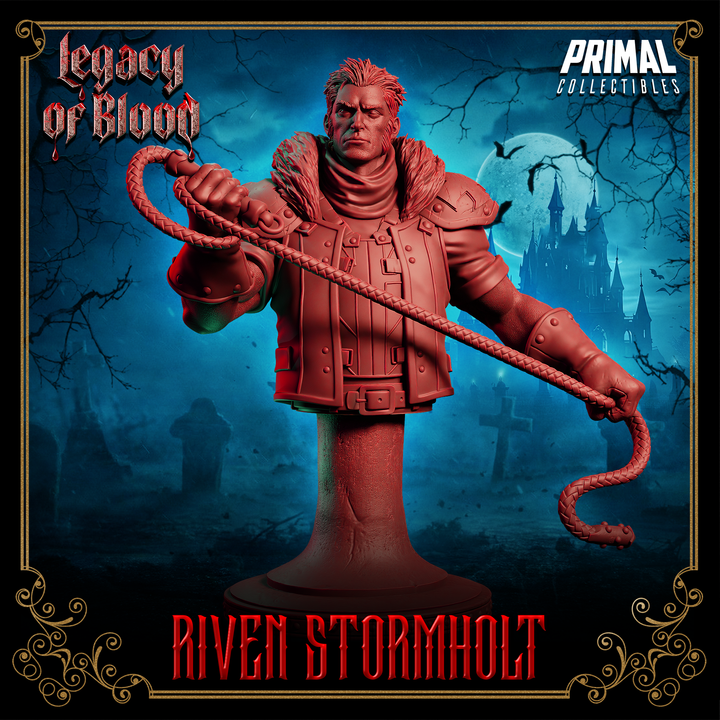 3D Printable Knight - Riven Stormholt - Bust - June 2025 - Legacy of ...