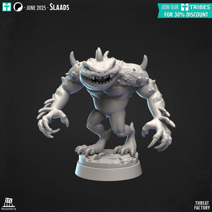 3D Printable Slaad family (Full collection) BUNDLE by Threat Factory