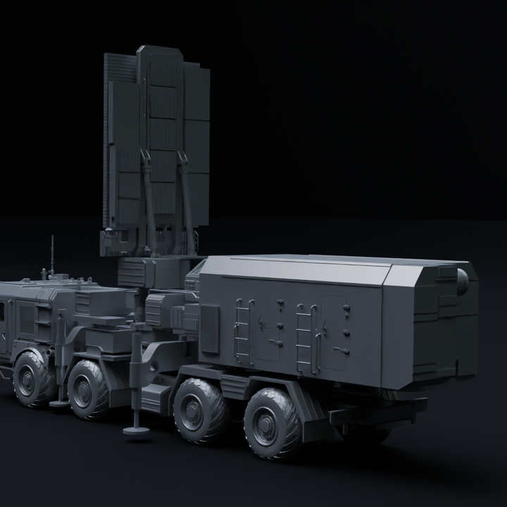 3D Printable 96L6 Acquisition Radar for S400 by The Military Industrial ...