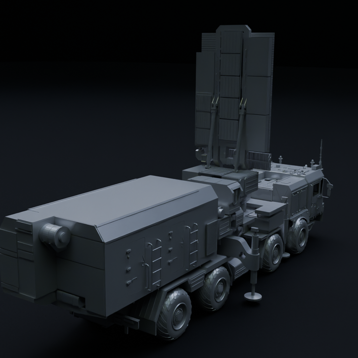 3D Printable 96L6 Acquisition Radar for S400 by The Military Industrial ...