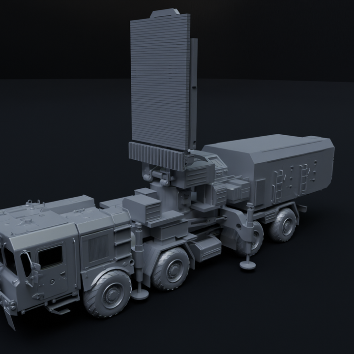 3D Printable 96L6 Acquisition Radar for S400 by The Military Industrial ...