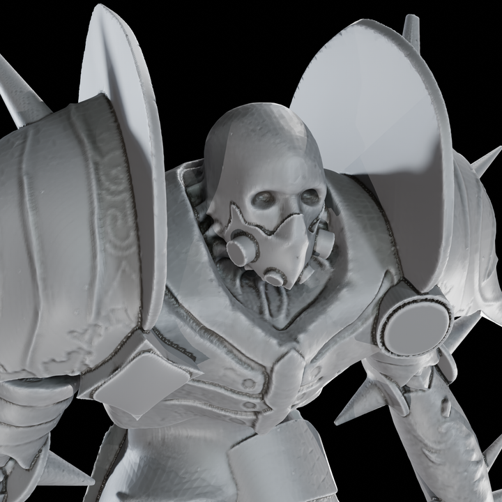 3D Printable Goetic Warlock - 3D Print Miniature Model by Grimdark ...