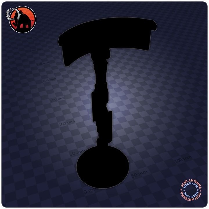 3D Printable SciFi Antenna by Plastic Age