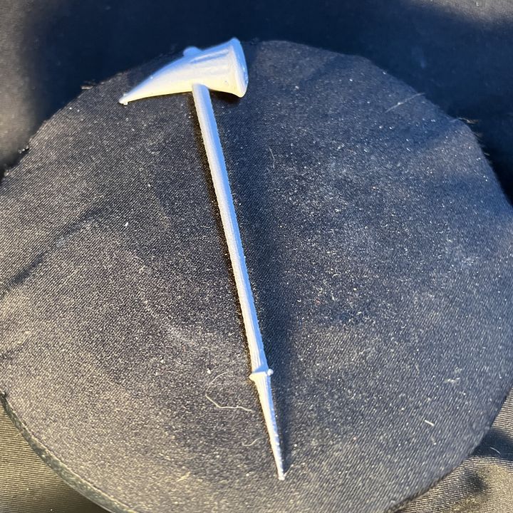 3D Printable Dragon Tooth War Hammer by Stanley