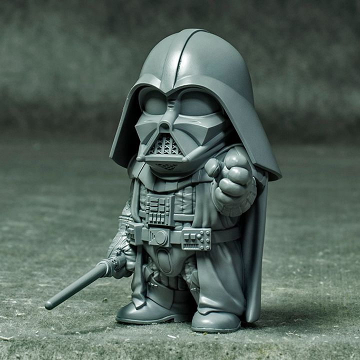 3D Printable Sci-fi masked warrior by Willy Kao