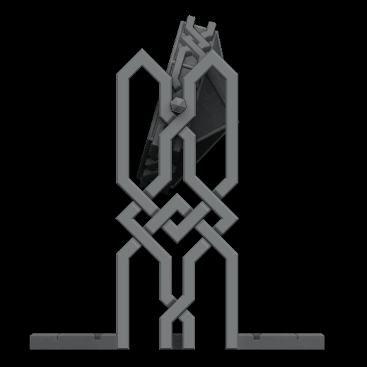 3D Printable Dwarven Mirror by Microforge Minis