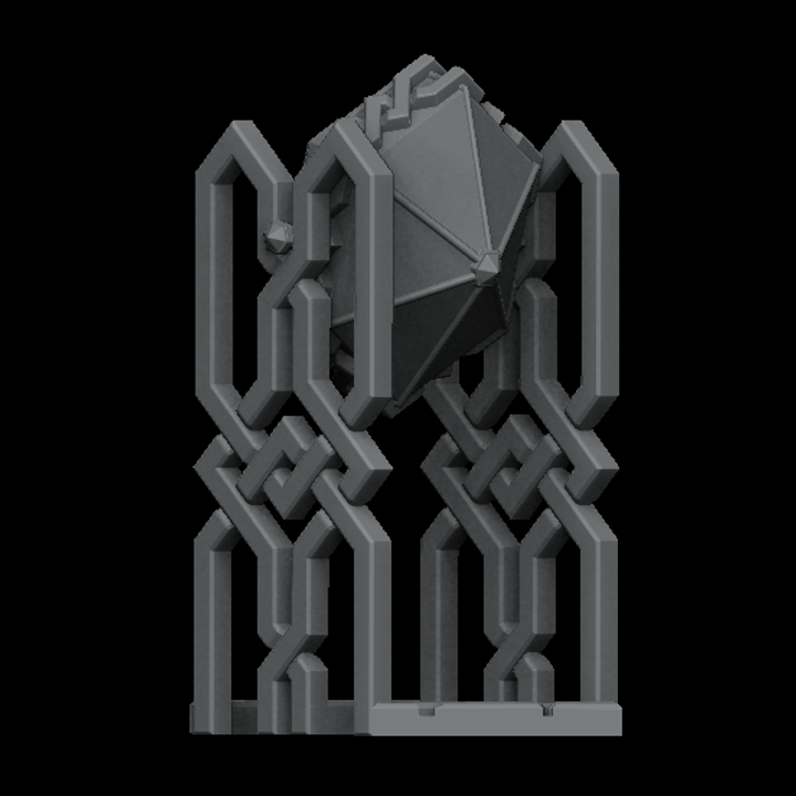 3D Printable Dwarven Mirror by Microforge Minis