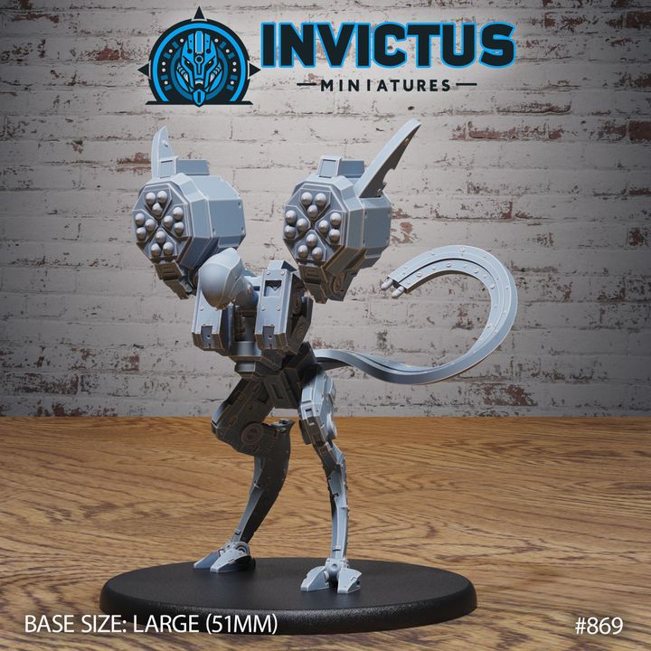 3D Printable Inquisition Droid Stand / Holy Space Construct / Galactic ...