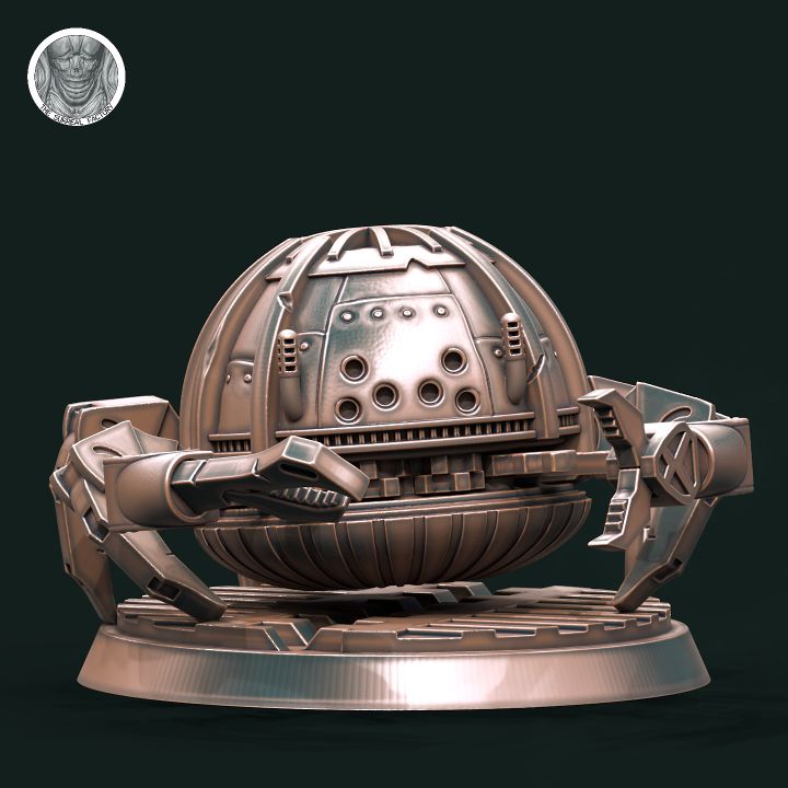 3D Printable Mecha Crab by TheSurrealFactory