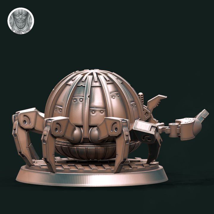 3D Printable Mecha Crab by TheSurrealFactory