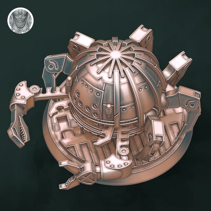 3D Printable Mecha Crab by TheSurrealFactory